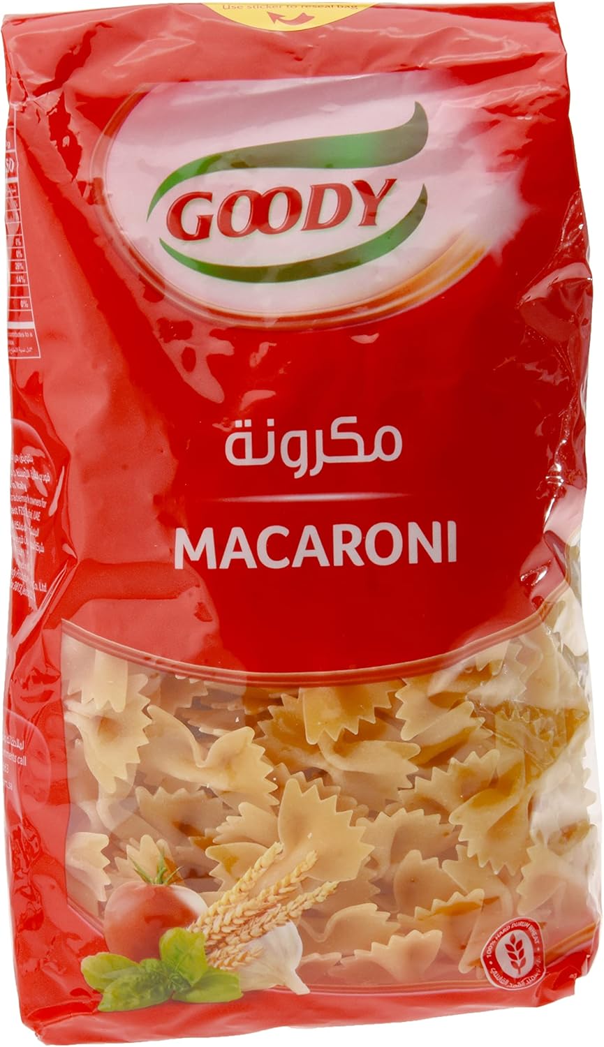 Goody Macaroni Farfalle, 500g : Buy Online at Best Price in KSA - Souq ...