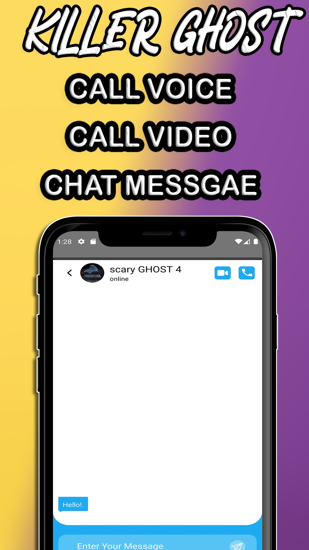 Video Call Horror Ghost - Prank Video Call & Fake - Gift Call Ghost ...