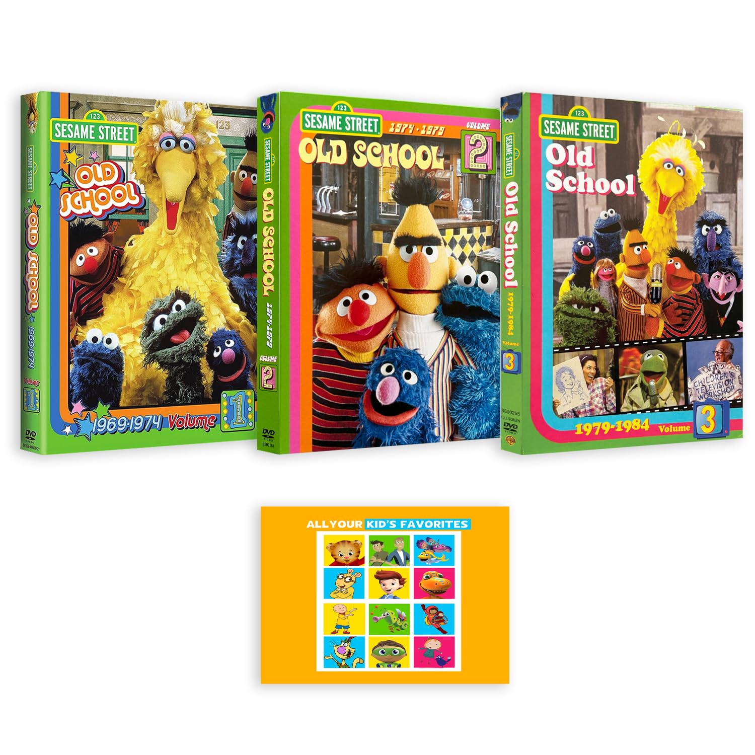 Sesame Street Dvd Lot