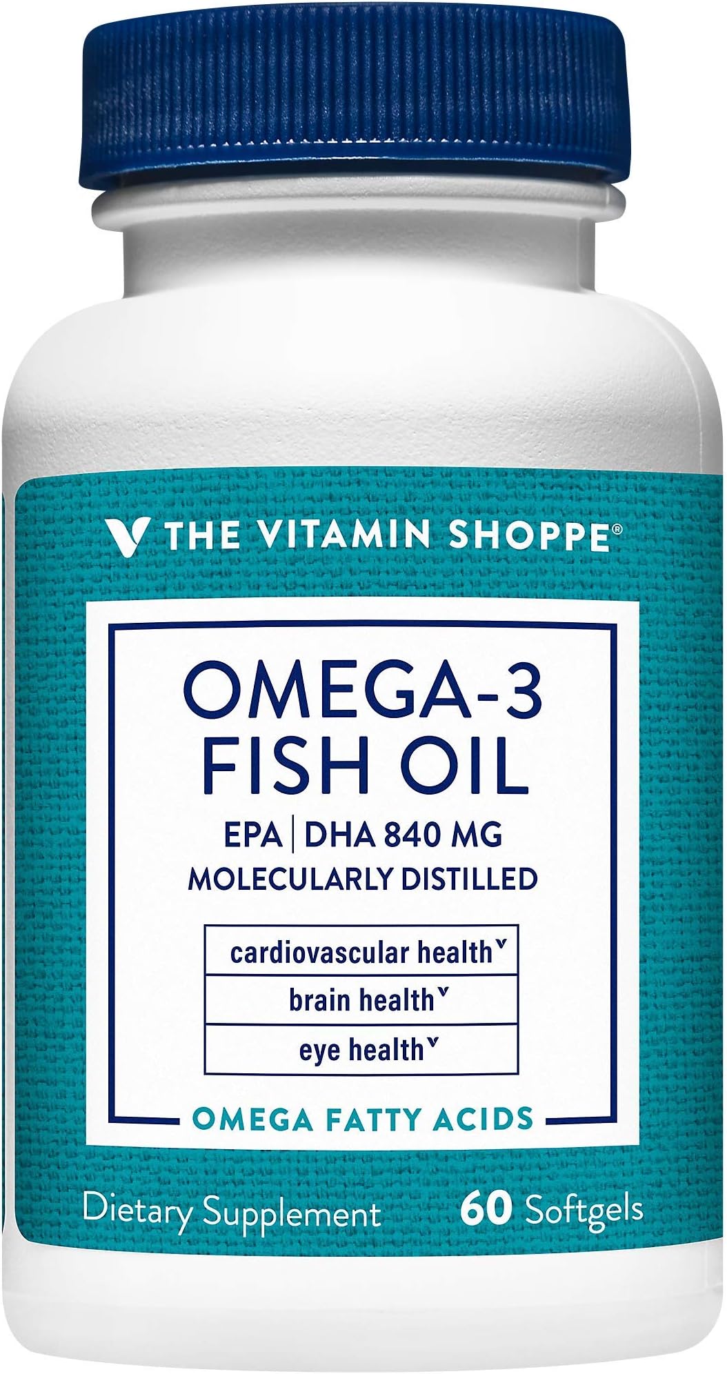 Amazon.com: The Vitamin Shoppe Omega 3 Fish Oil 1100mg, EPA 600mg & DHA ...