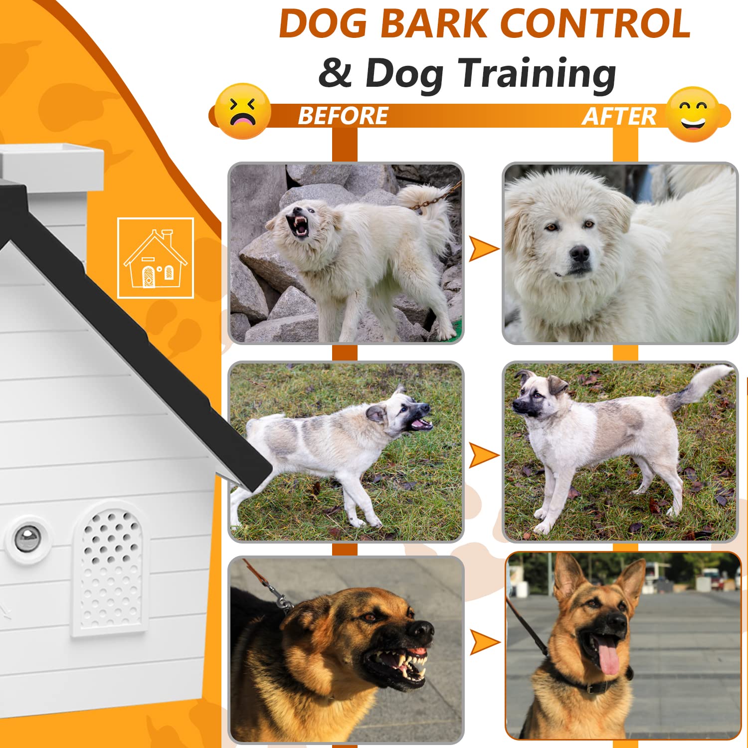 Snapklik.com : Anti Barking Device, Automatic Sensing Dog Barking ...