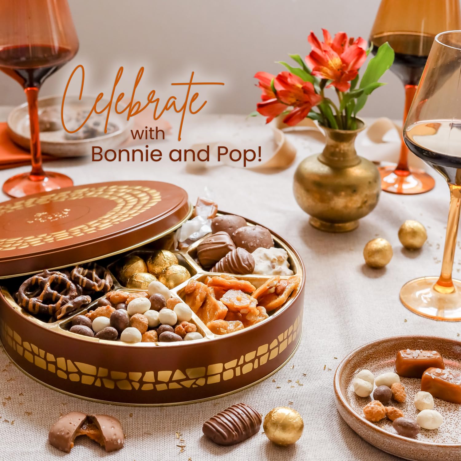 Snapklik.com : Candy And Snack Gift Basket Variety Gourmet Food Gifts ...