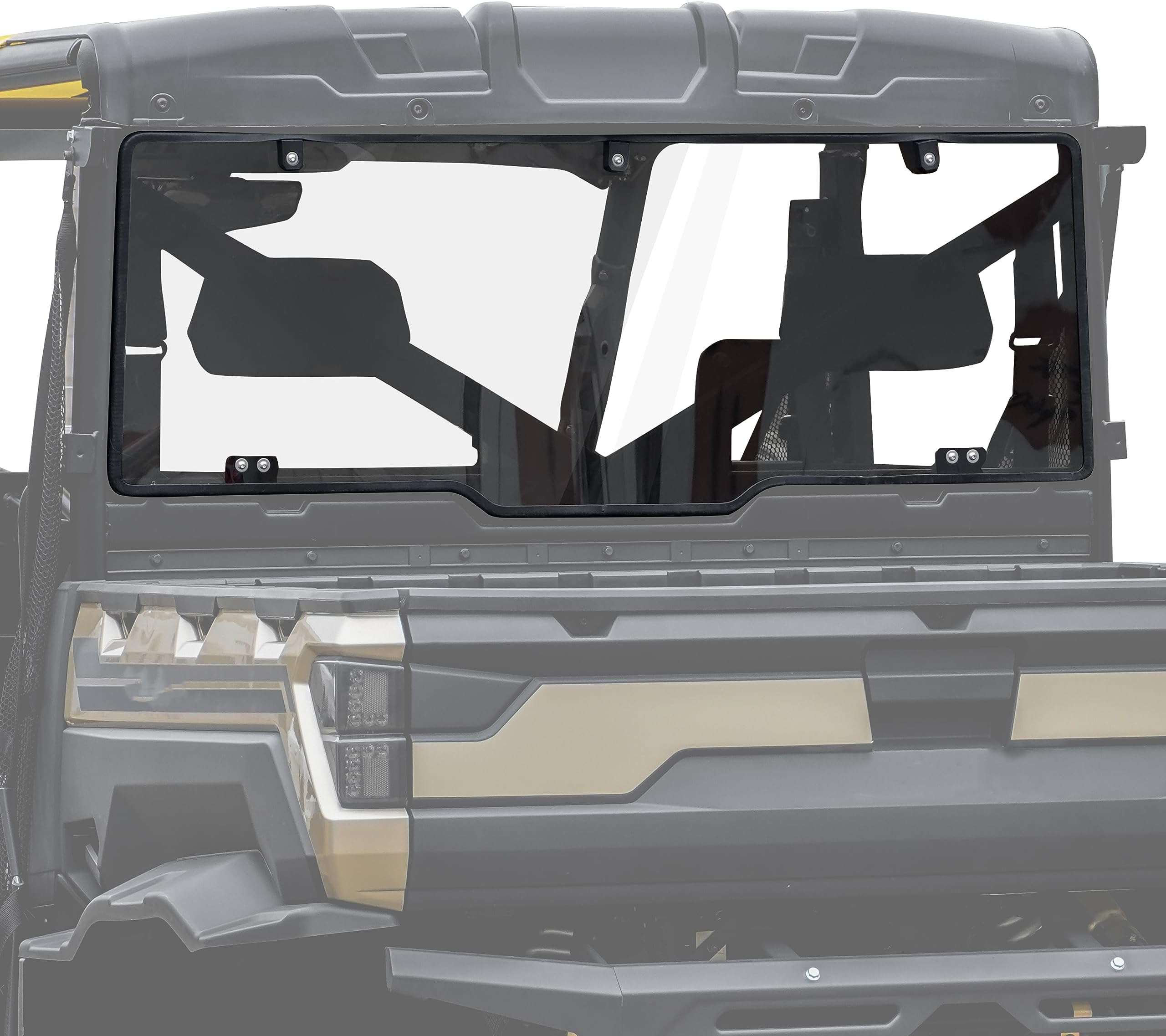 Amazon.com: KATIMOTO Rear Windshield for Polaris Ranger 1000/ XP 1000 ...