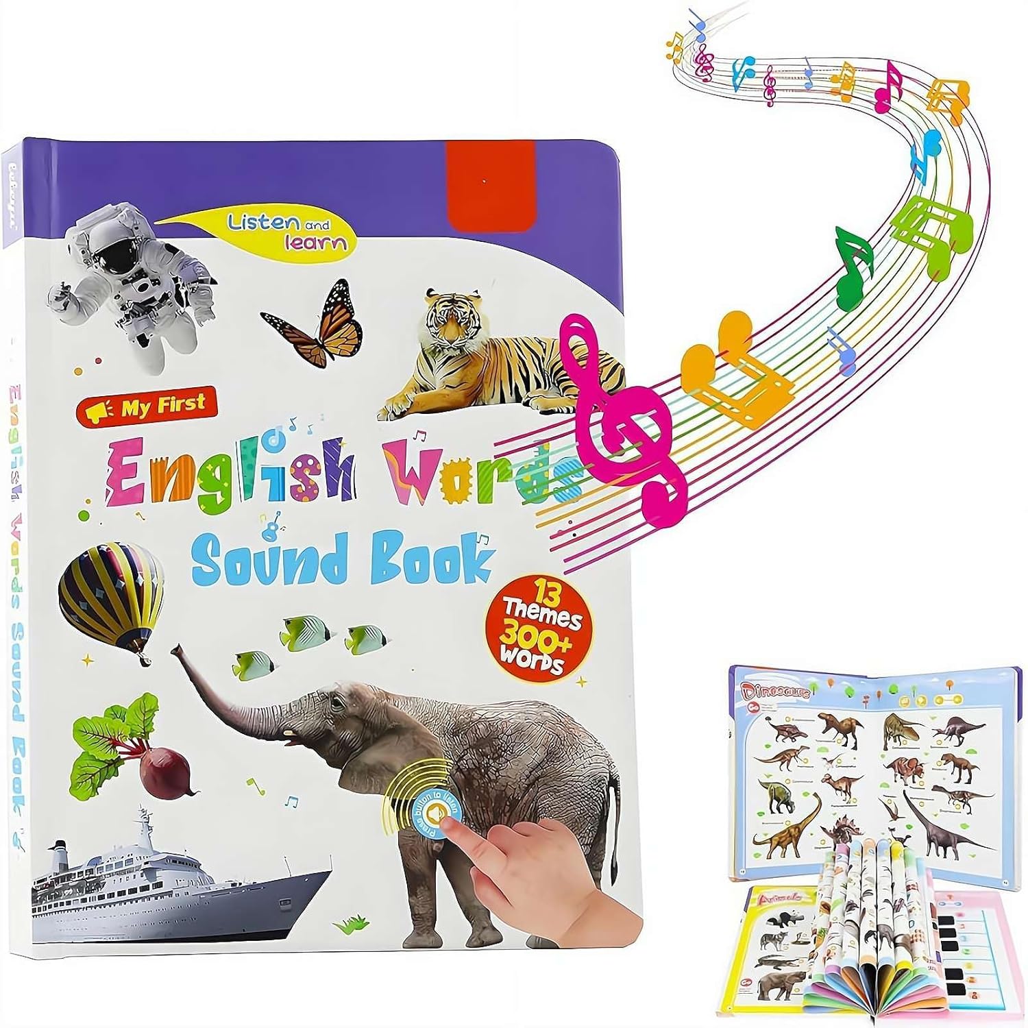 My First English Sound Toy,470+ Words,21 Themes, Fun Word Game,Juguete ...