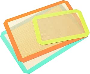 Amazon.com: Colorful Silicone Baking Mat Non Stick,Food Safe Silicone ...