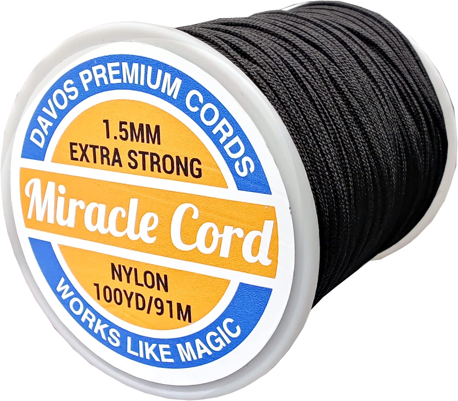 Amazon.com: Nylon Beading String Knotting Cord, 100M x 0.8mm Nylon ...