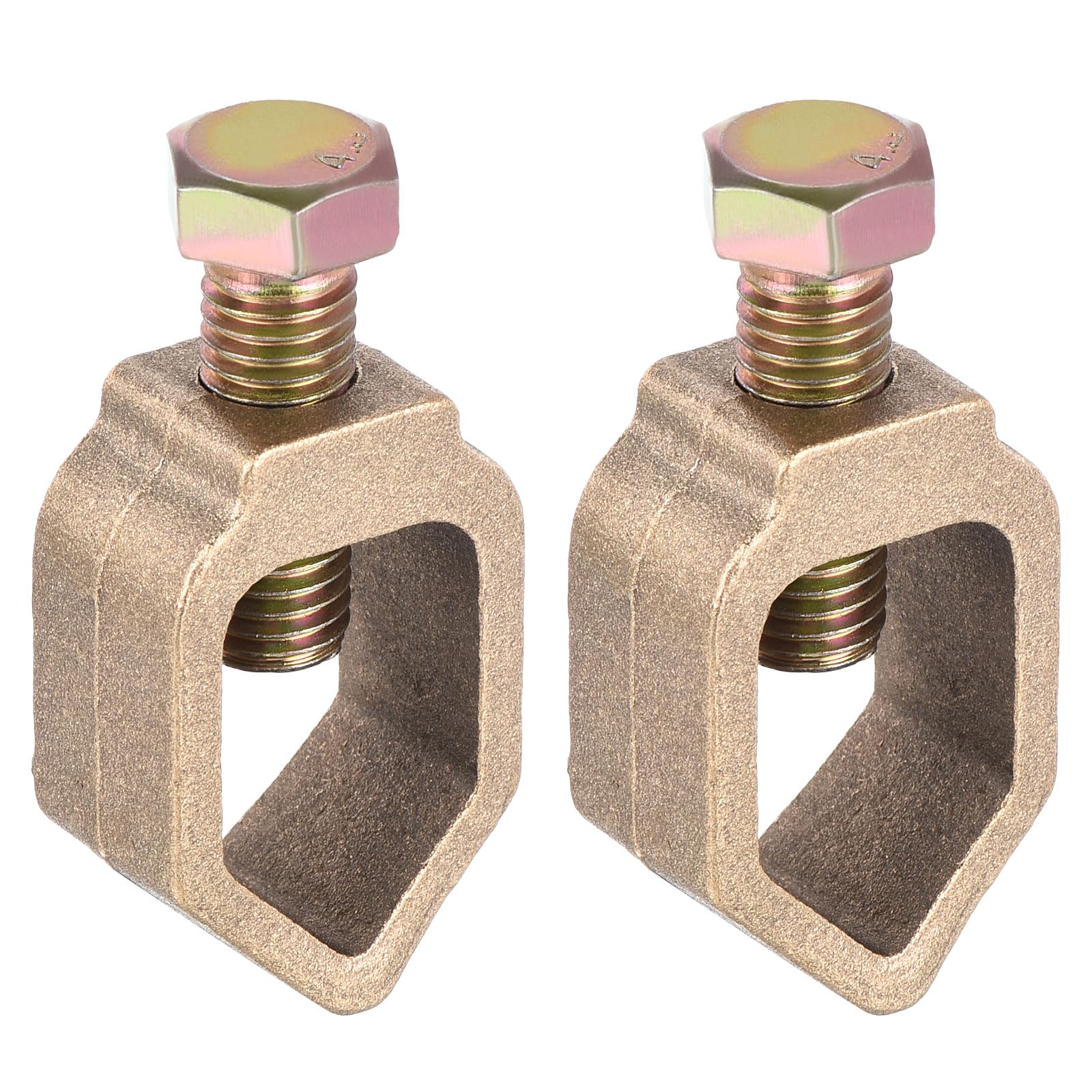 sourcing map Ground Rod Clamp Grounding Clamps 3/4" Wire Connector ...