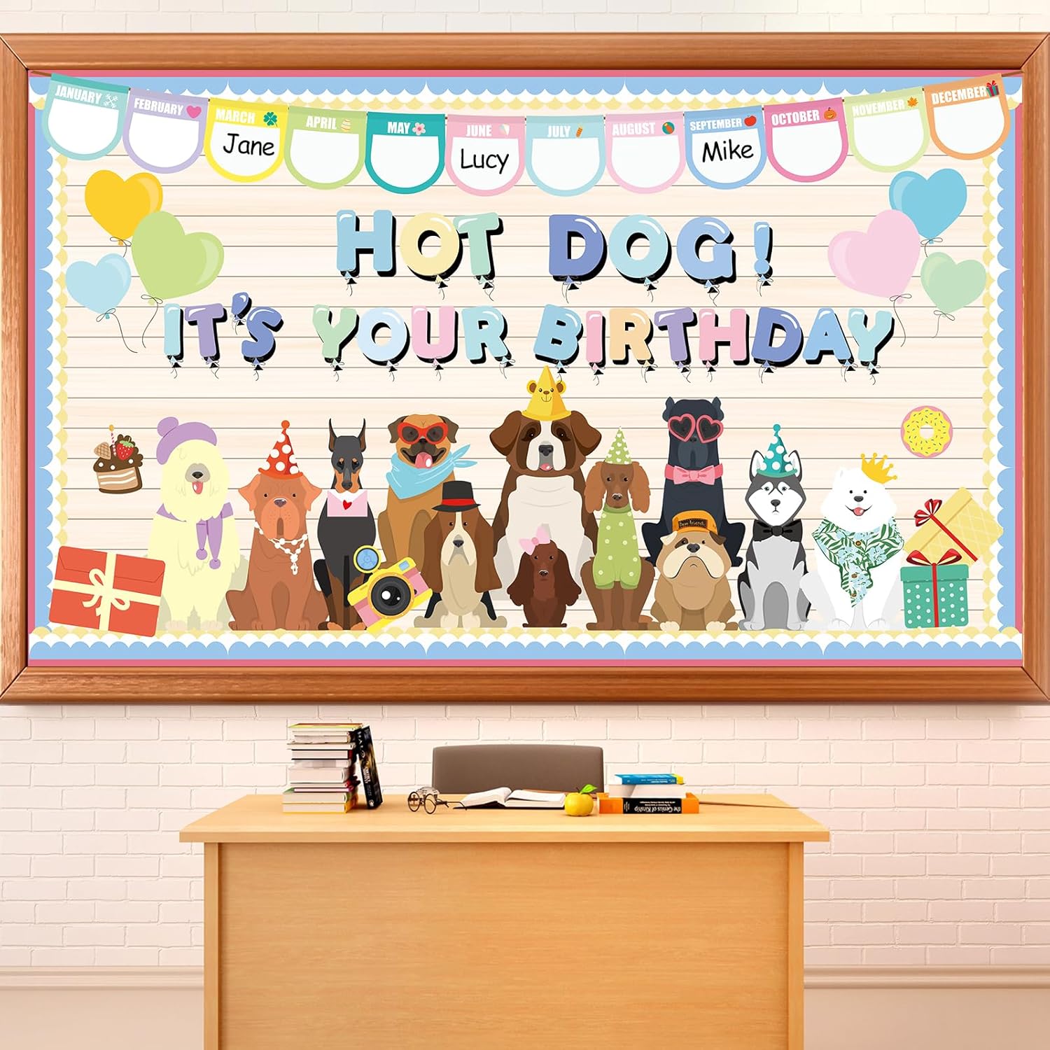 Amazon.com: Pet Dog Bulletin Board Classroom Decorations Set Back to ...