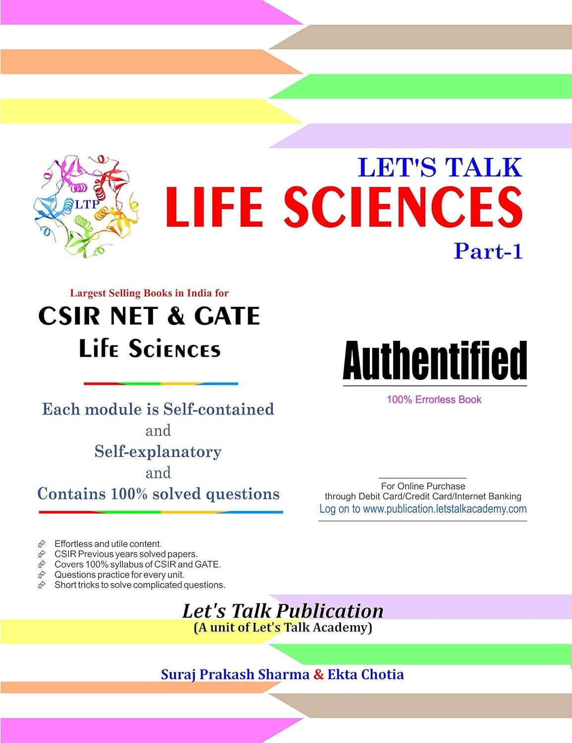 Buy LET'S TALK ACADEMY LIFE SCIENCE PART-1 Book Online at Low Prices in ...