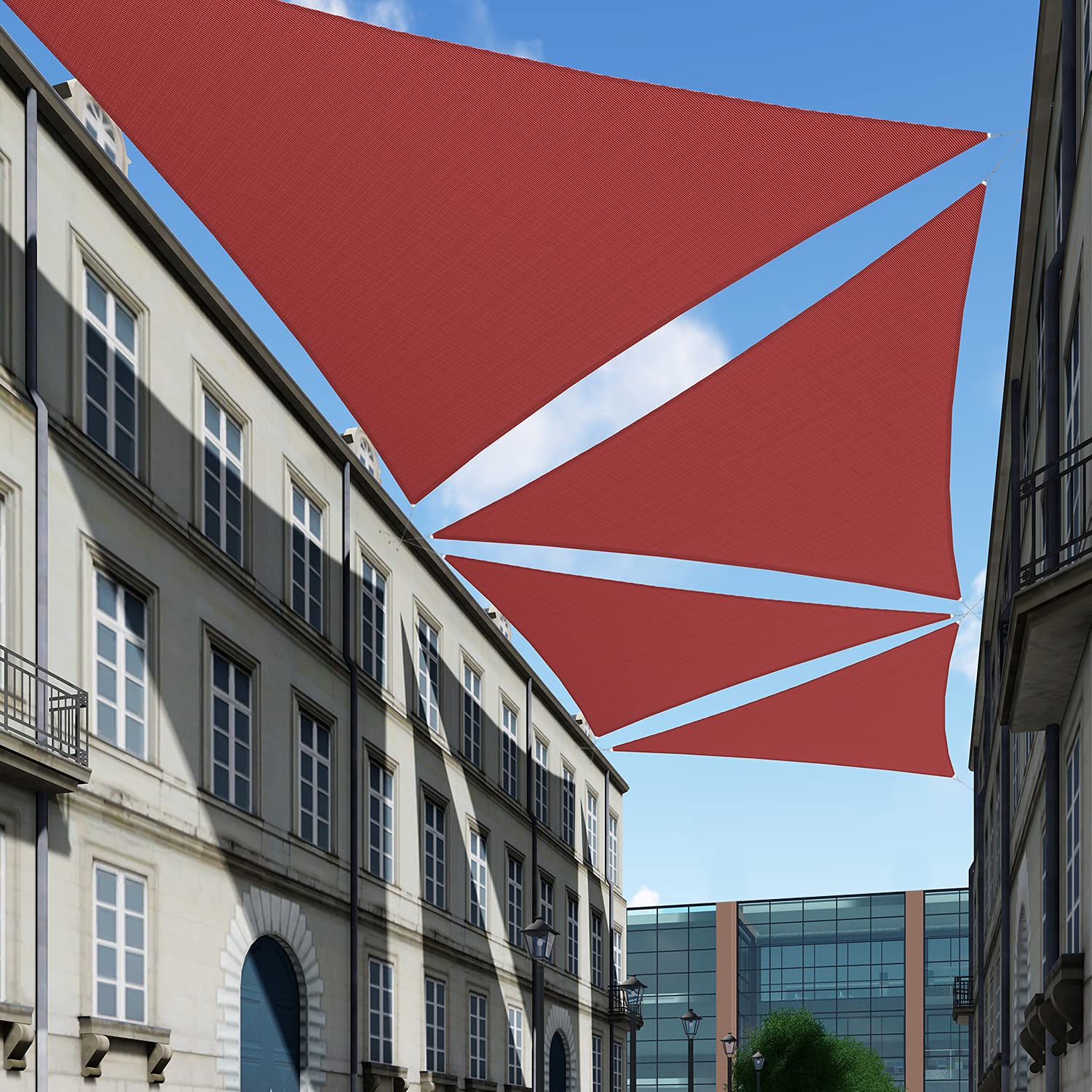 Snapklik.com : TANG 12 X 12 X 12 Sun Shade Sail Triangle Shade Canopy ...