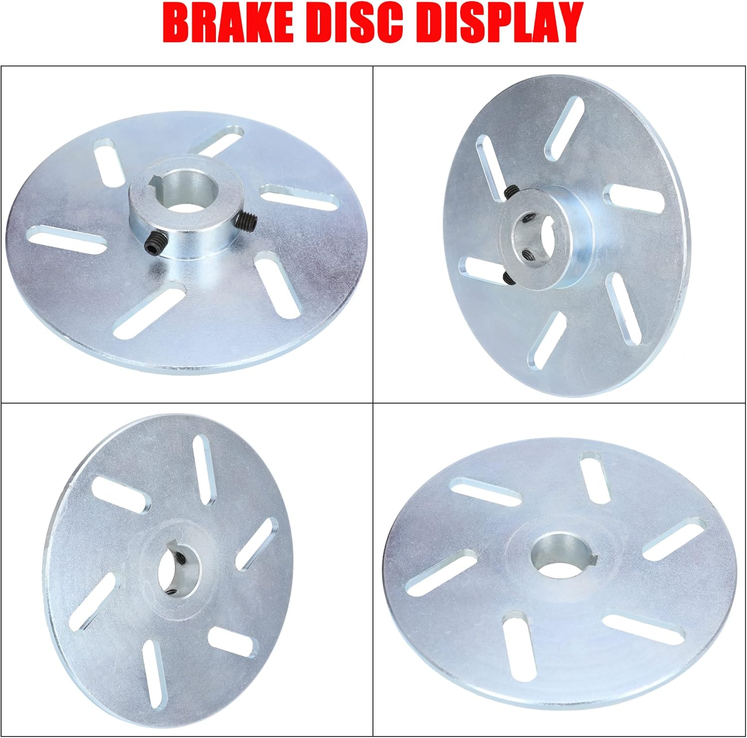 GREHUA Kit de pinza de freno de disco mecánico y soporte con pastillas ...