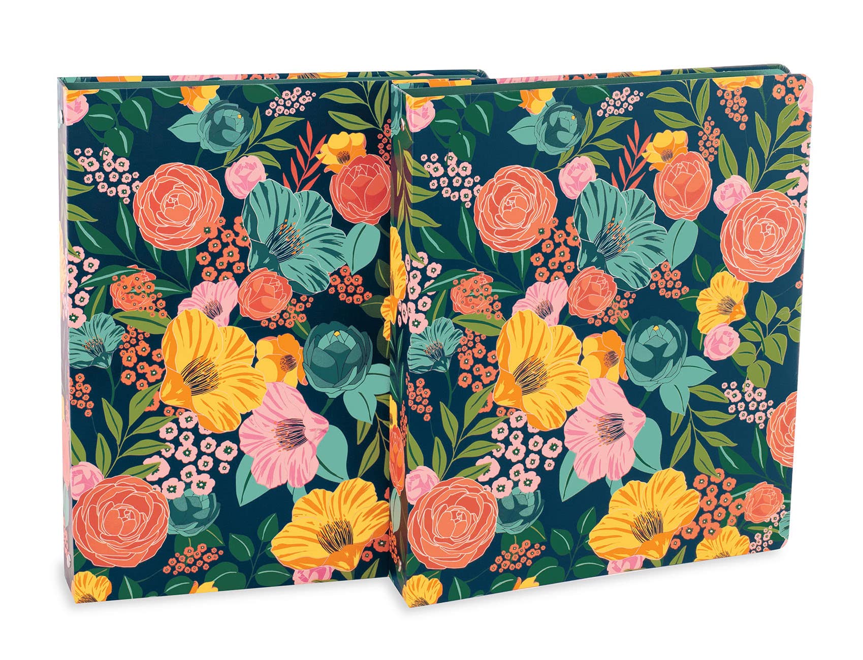 Amazon.com : Steel Mill & Co 2-Pack Cute Decorative Hardcover 3 Ring ...