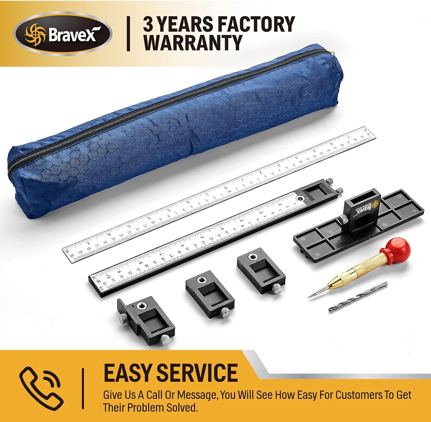 Cabinet Hardware Jig Punch Locator - Drill Guide Adjustable Inch ...