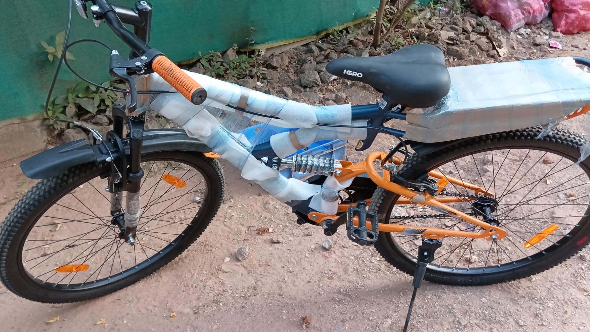 Buy Hero Typhoon 26T Bicycle for Mens | Single Speed | Dual Suspension ...