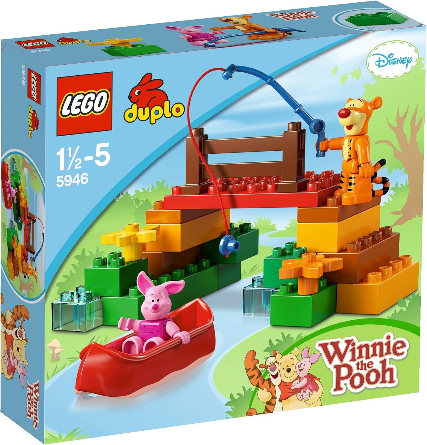 LEGO Duplo 5946 - A Pesca con Tigro! : Amazon.it: Giochi e giocattoli