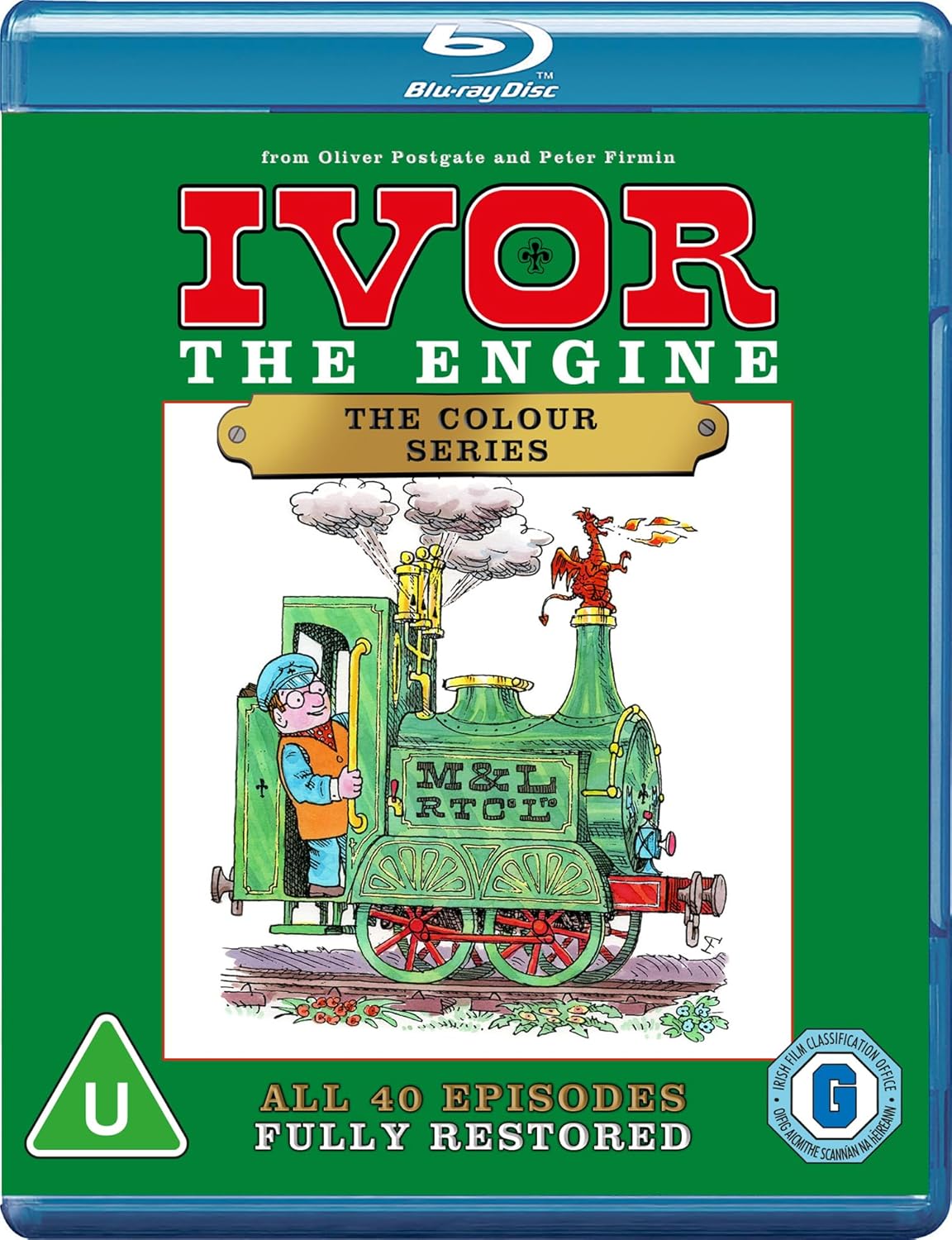 Ivor the Engine: The Colour Series (Restored) [Blu-ray]: Amazon.it ...