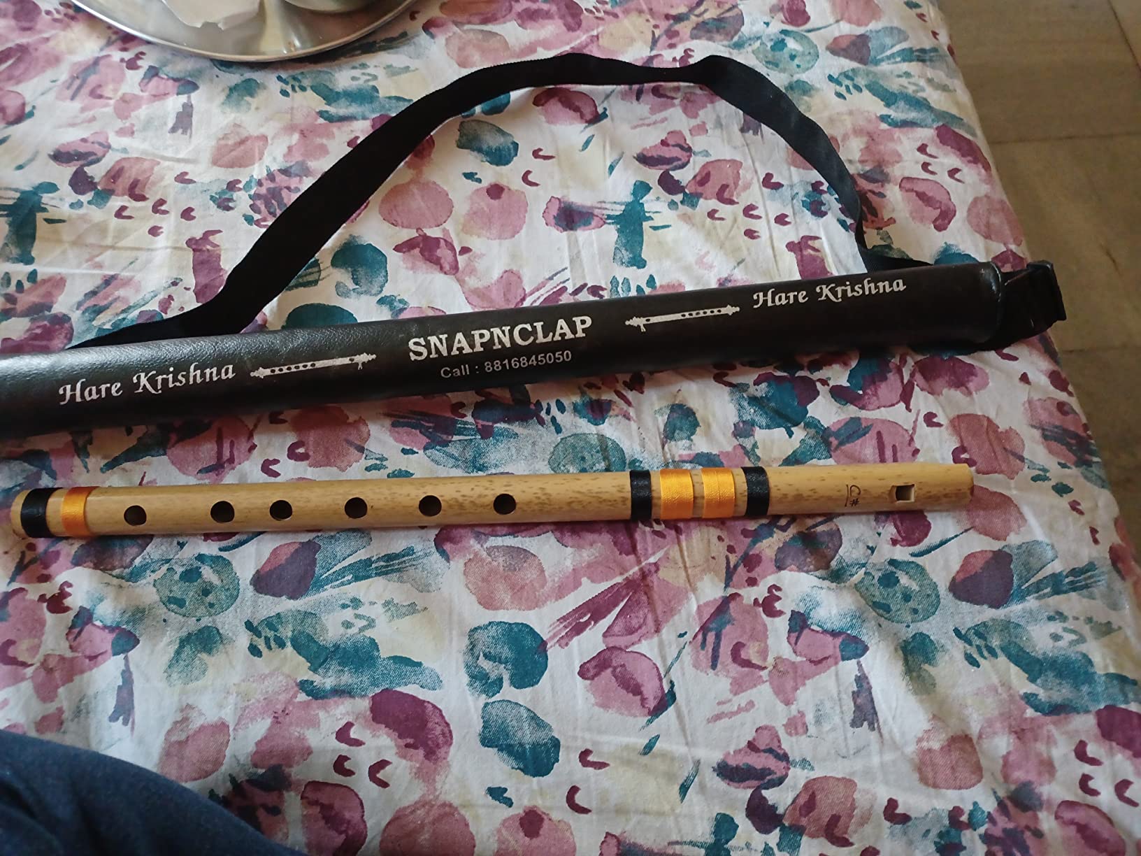 SNAPNCLAP C Sharp Straight Flute Bamboo Flute (40 cm) : Amazon.in ...