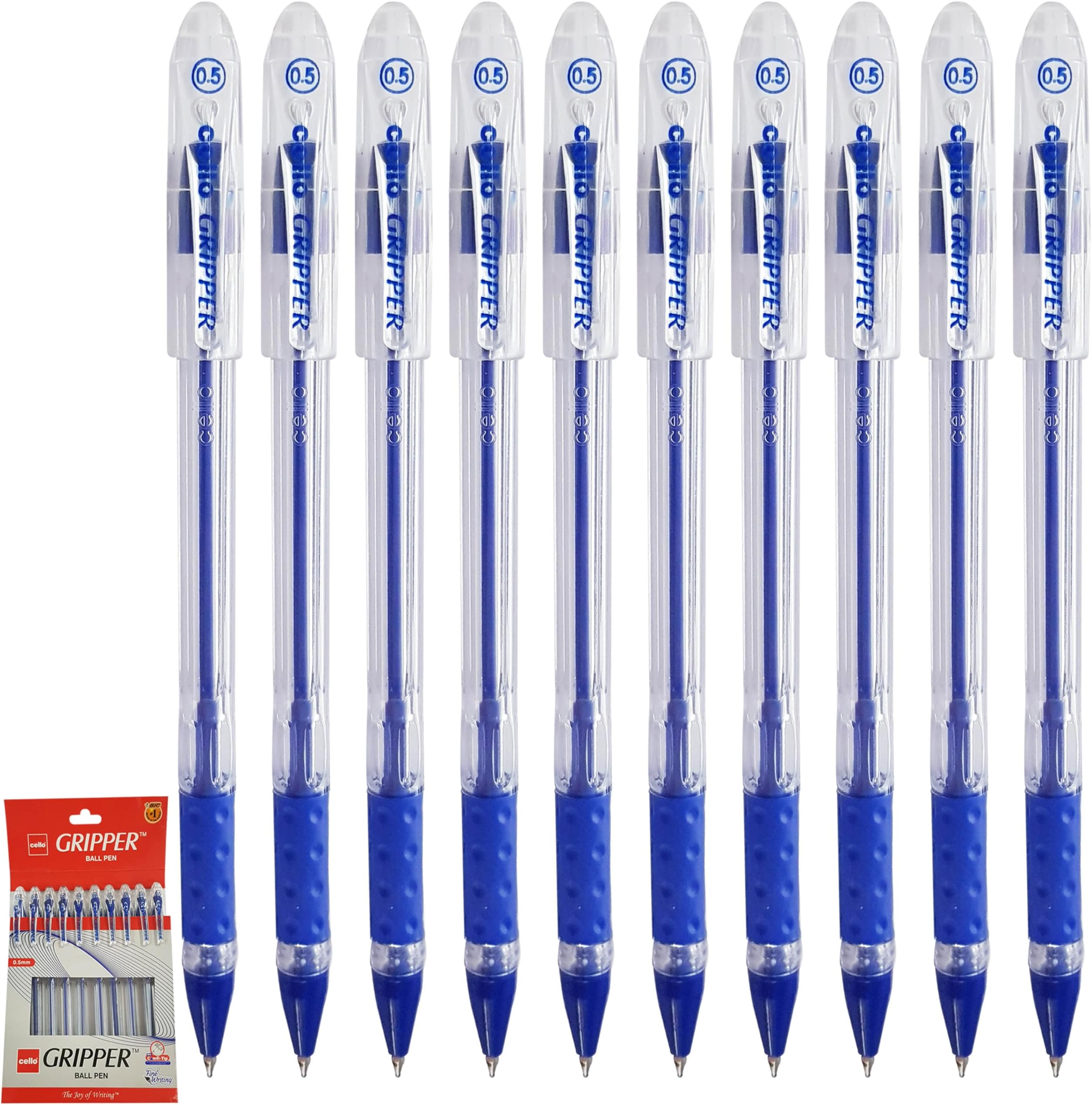 Cello Pinpoint Ballpoint Pens, Blue - Pack of 10 : Amazon.in: Office ...
