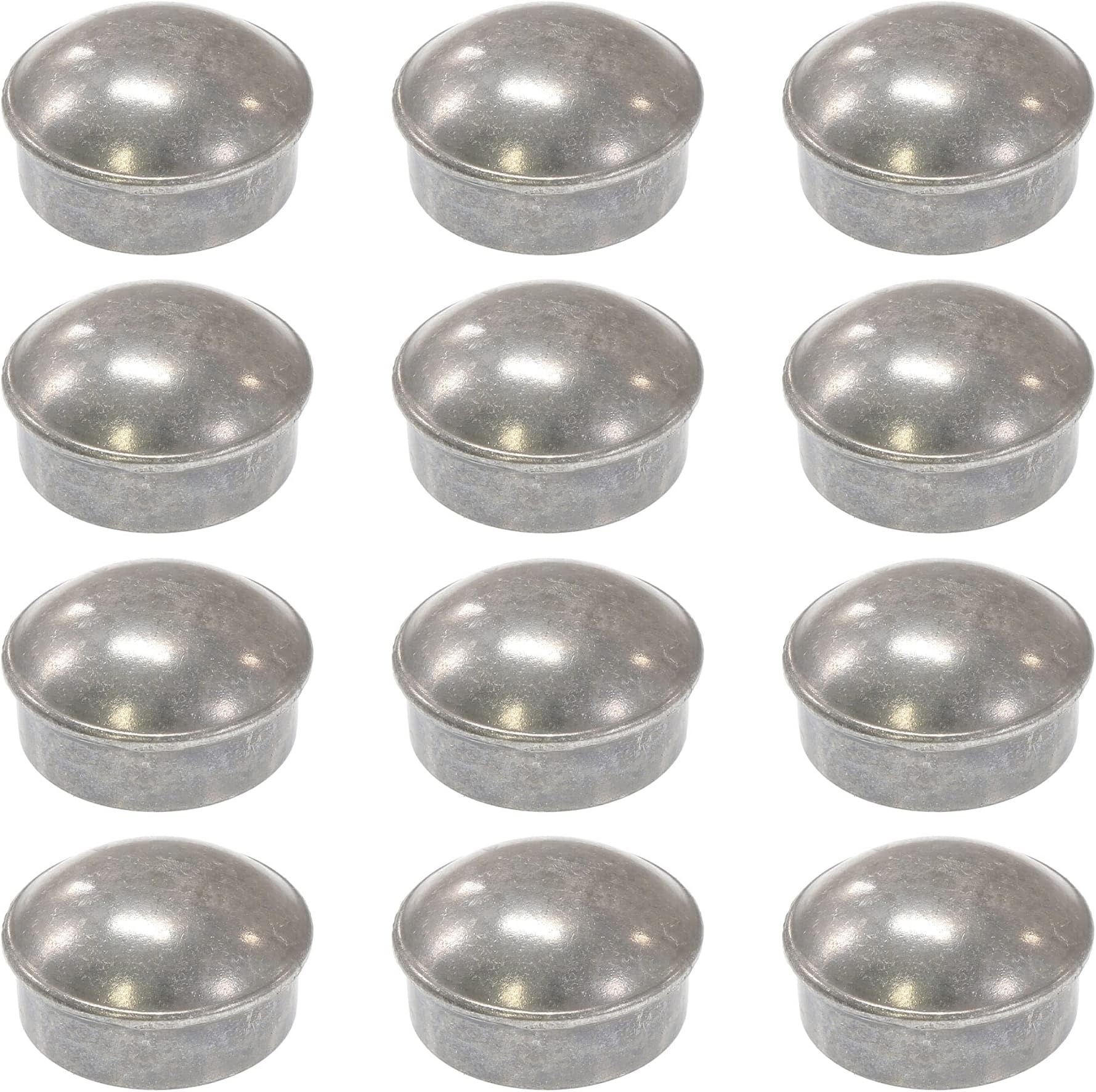 [Pack of 16] 1-3/8" Chain Link Fence Post Cap, Galvanized Steel Fence ...