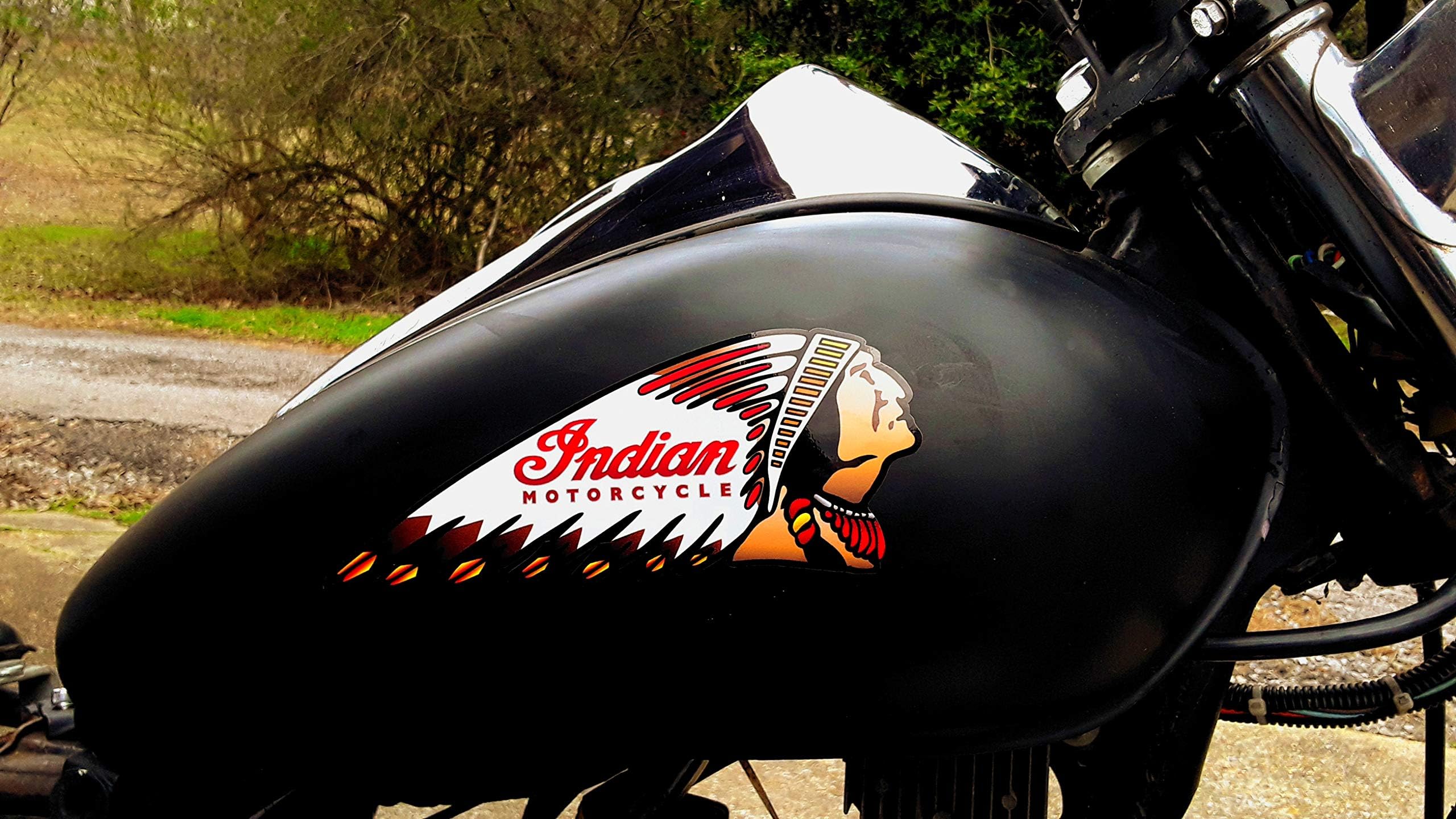 Amazon.com - Vinyl Sticker Indian Motorcycles "1901" Premium Quality ...