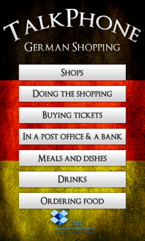TalkPhone German Shopping - App on Amazon Appstore