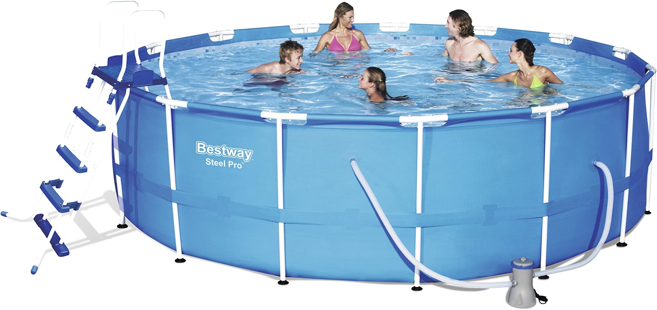 Fast Set Pool Set mit Filterpumpe 305x76cm : Amazon.de: Garten