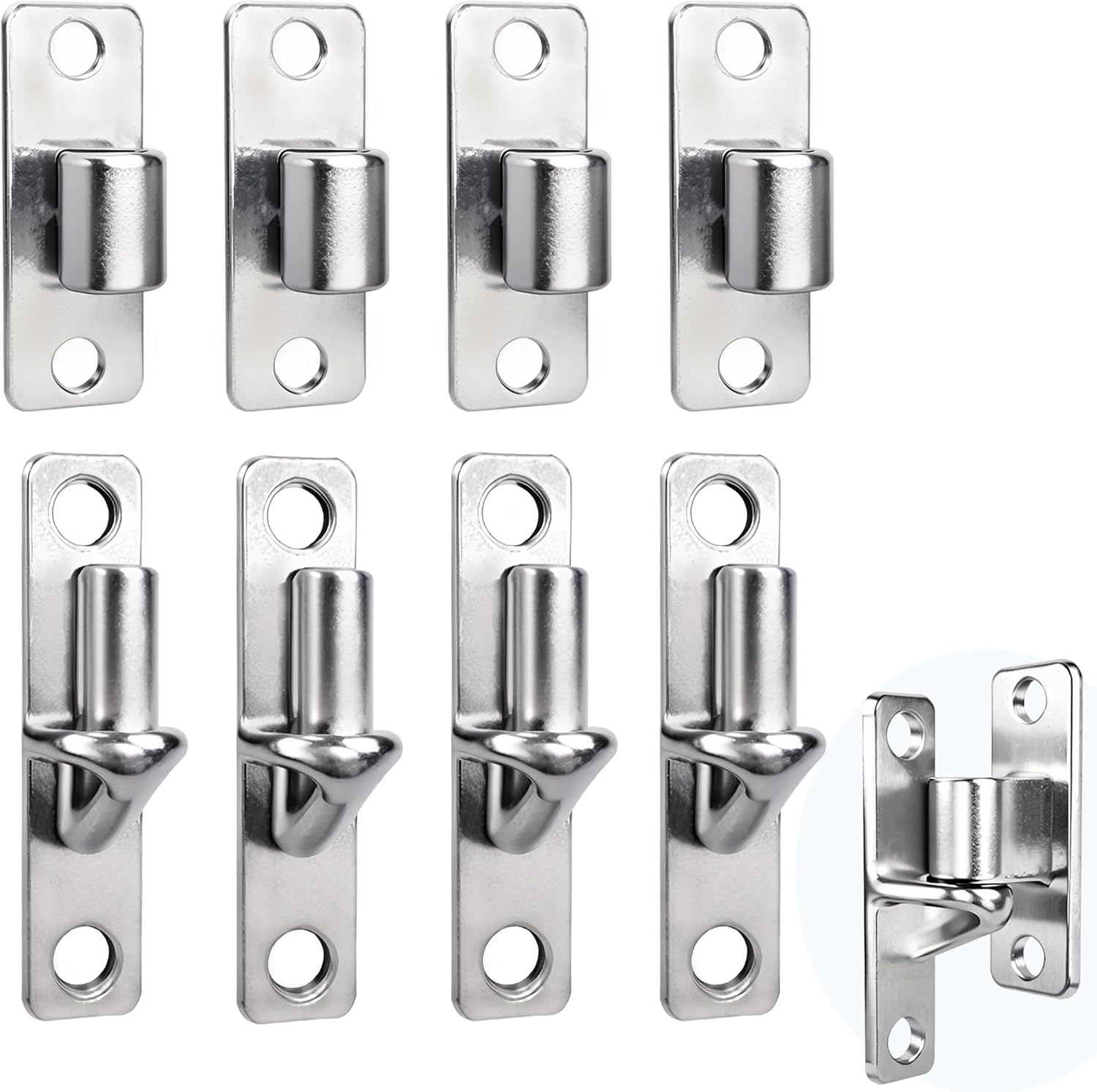 Amazon.com: JAVOUKA 4 Pack Farm Gate Hinges, Wall Mount Gate Hinge ...