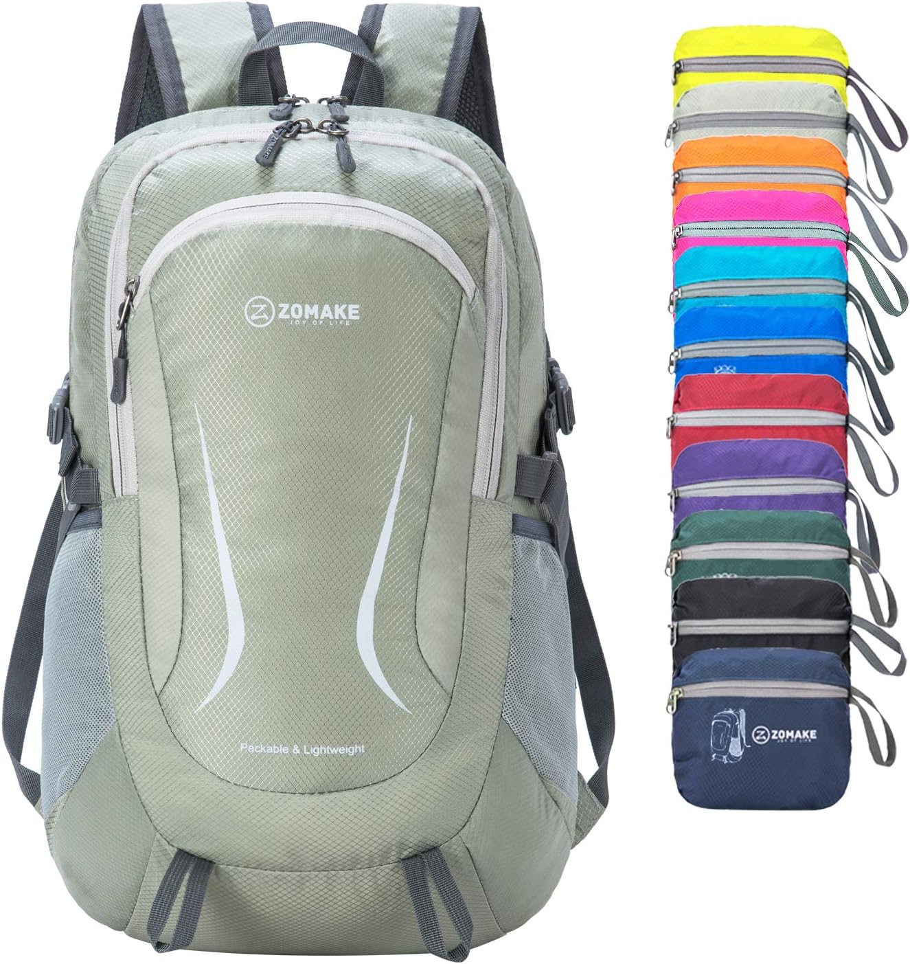 Amazon.com : ZOMAKE Ultra Lightweight Hiking Backpack - Packable ...
