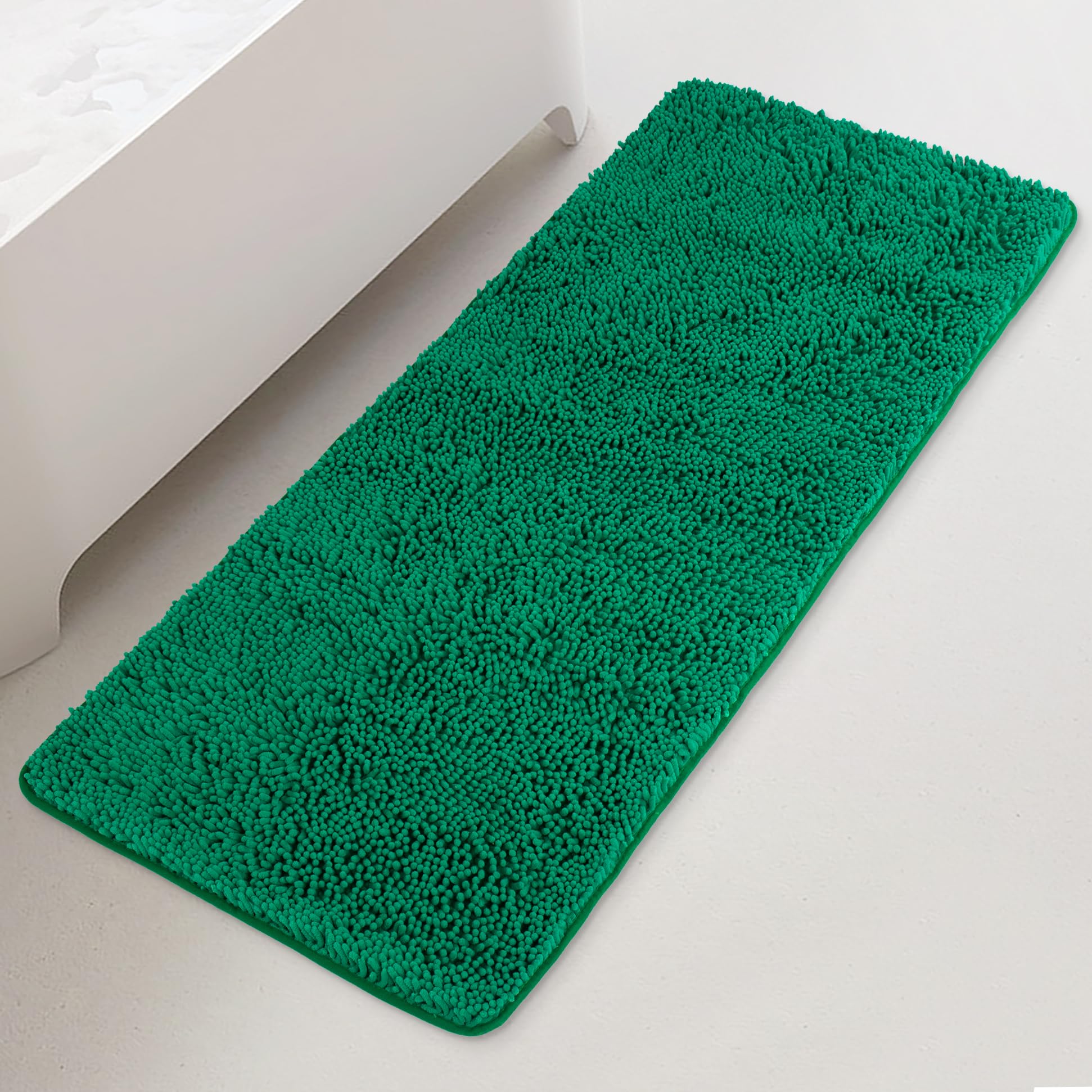 Amazon.com: Yeaban Bathroom Runner Rugs 24 x 72 Non Slip – Thick ...