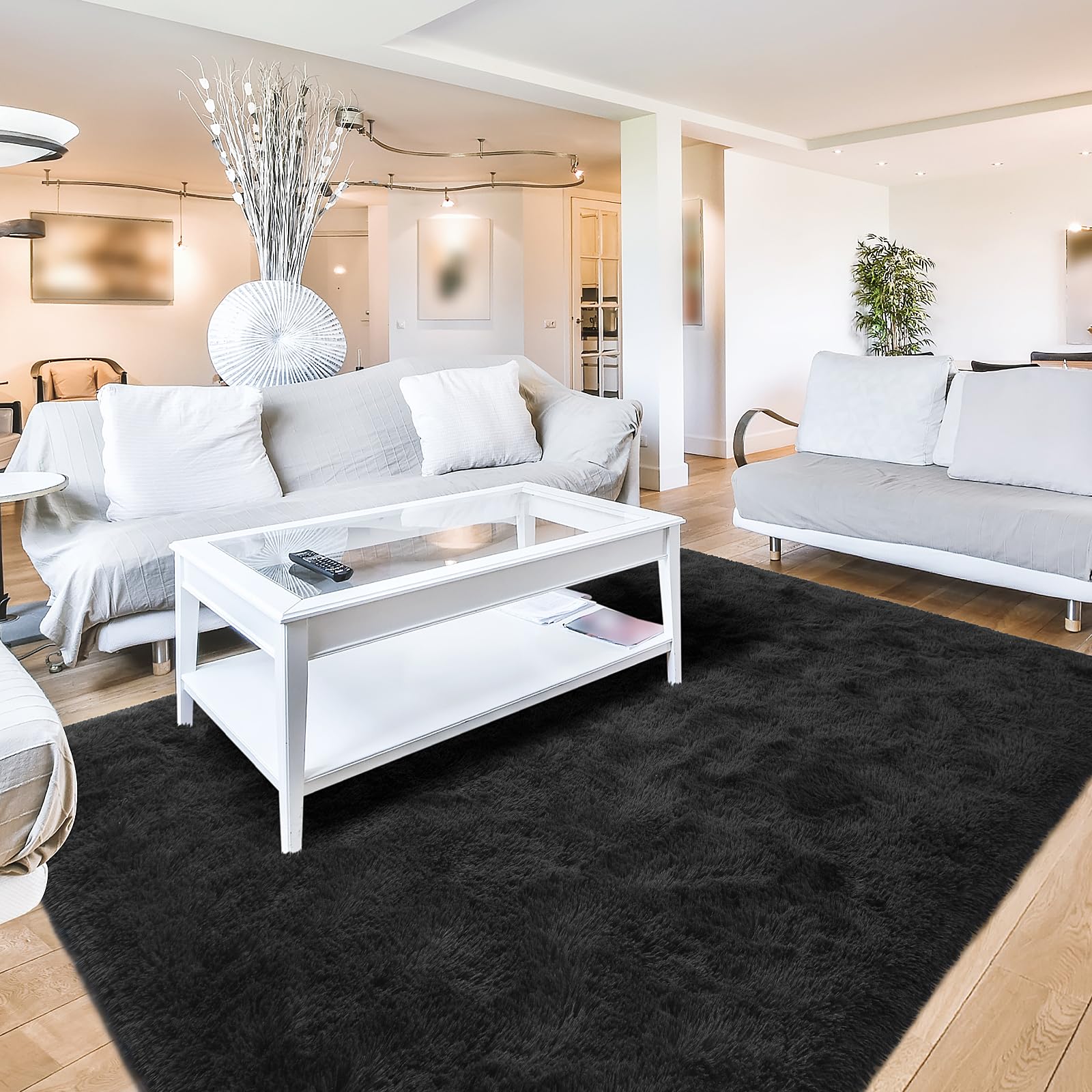 Amazon.com: Terrug Fluffy Large Area Rugs for Living Room Bedroom ...