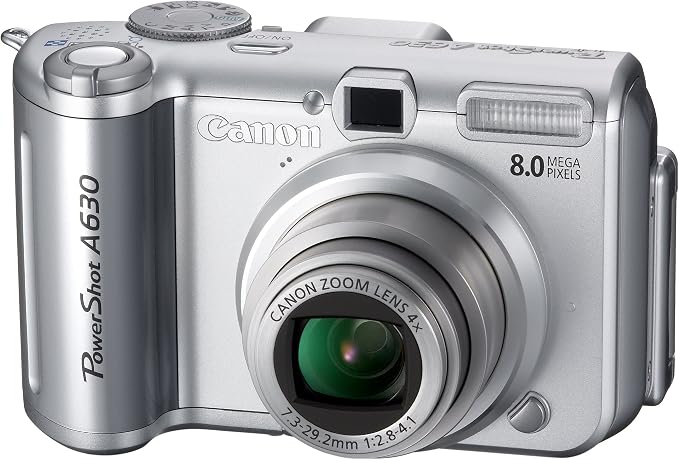 Amazon.com : Canon PowerShot A630 8MP Digital Camera with 4x Optical ...