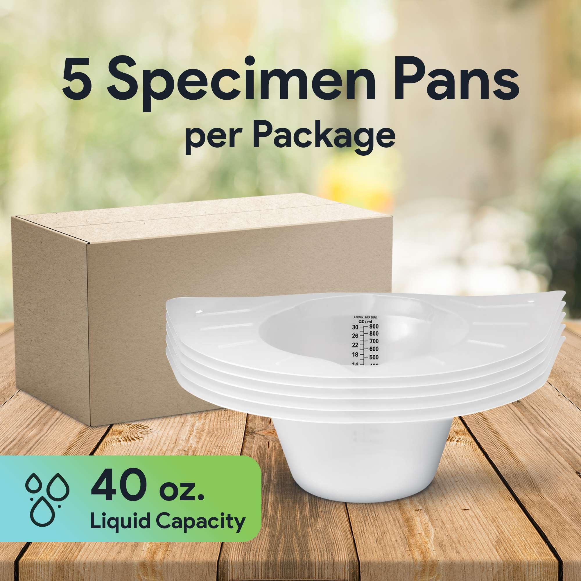 Snapklik.com : Urine Collection Hat For Toilet - 5 Pack Of Reinforced ...