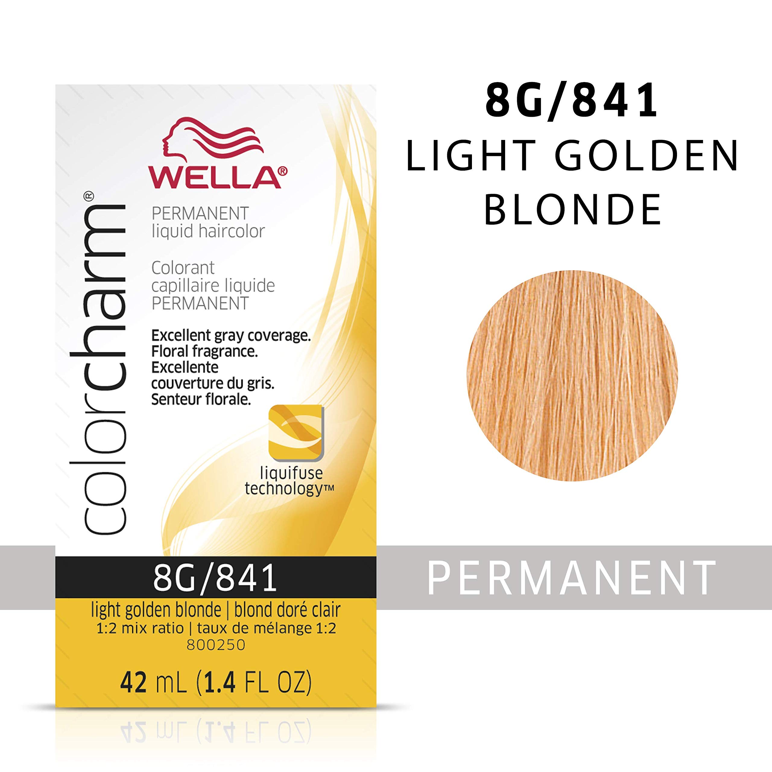 Buy Wella Color Charm Permanent Liquid Hair Color for Gray Coverage ...