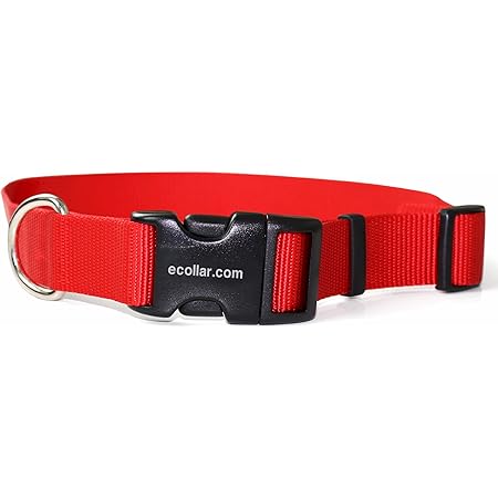 Amazon.com: 3/4" Biothane Dog Buckle Collar Quick Snap Strap for Remote ...