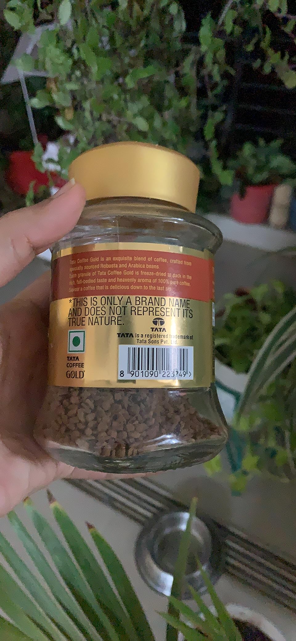 Tata Coffee Gold Original, Instant & Pure Coffee Jar : Amazon.in ...