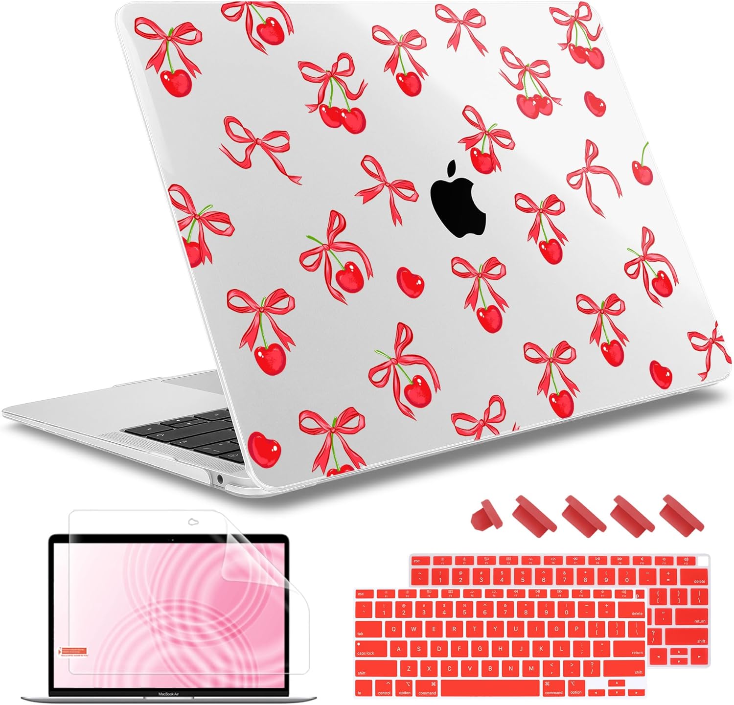 Amazon.com: May Chen Compatible with MacBook Air 13 inch Case 2021 ...