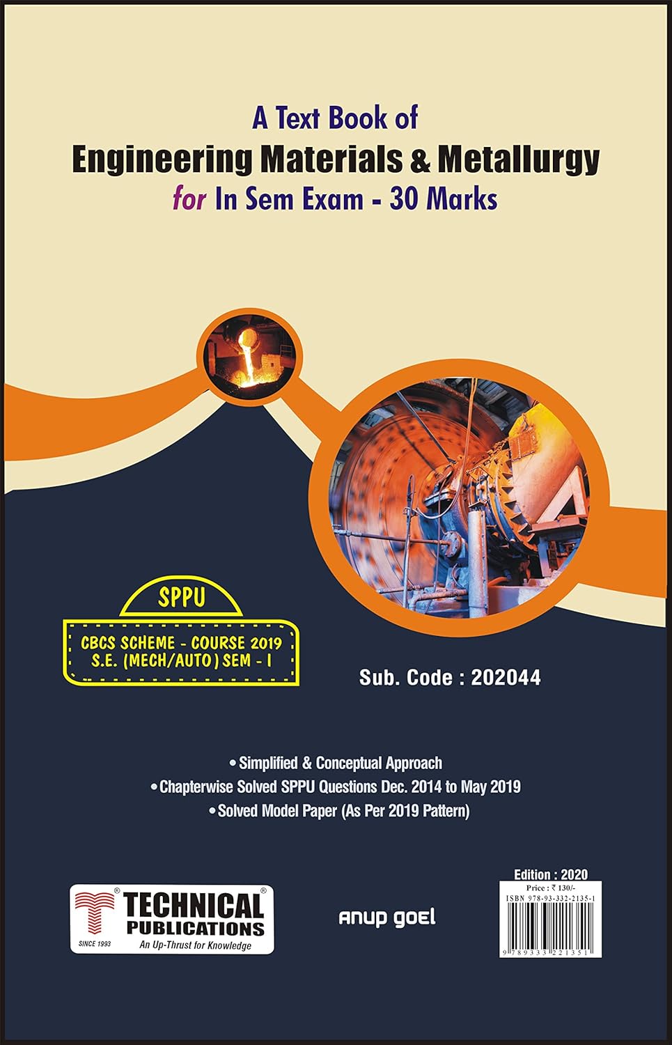Engineering Materials & Metallurgy for SPPU 19 Course (SE - I - Mech./Auto. - 202044) ) for In ...
