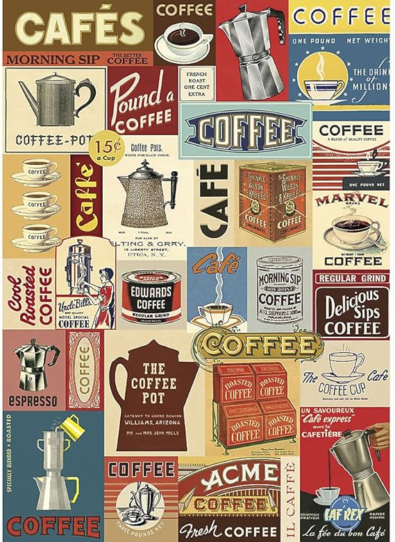 Amazon.com: Cavallini Decorative Paper - Coffee 20"x28" Sheet