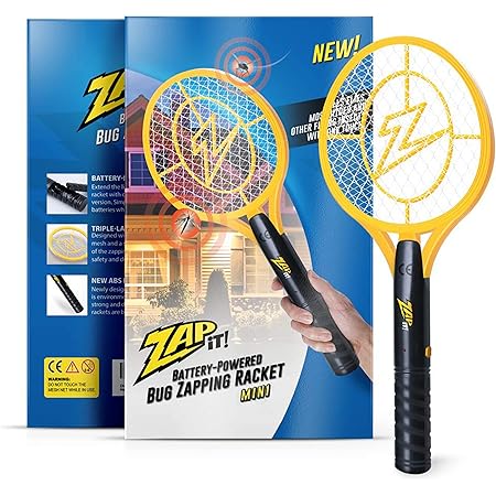 Amazon.com : BLACK+DECKER Bug Zapper Fly Swatter Electric - Fly Zapper ...