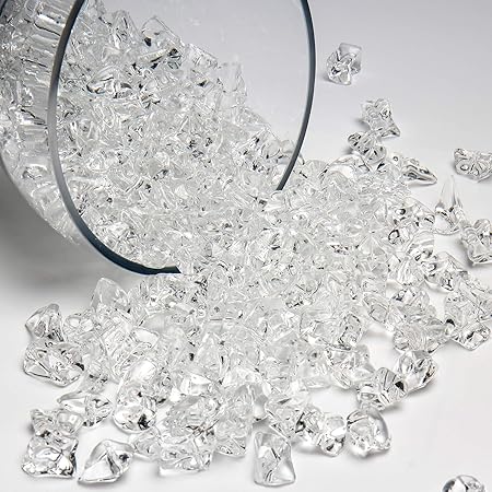 Amazon.com: FGYZYP 1000 Pcs Clear Fake Crushed Ice Rock for Vase Filler ...