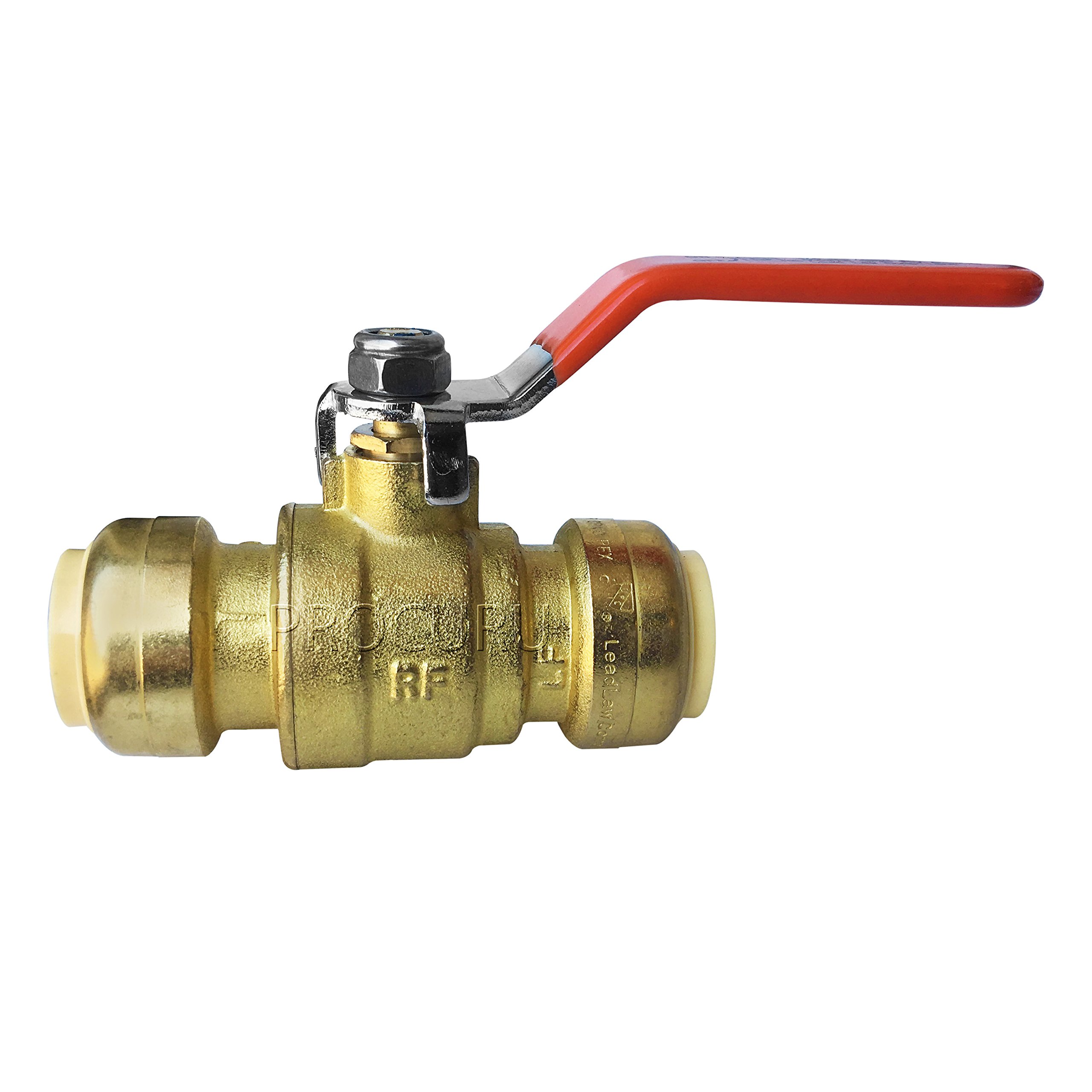 Snapklik.com : PROCURU 4-Pack 3/4-Inch PushFit Forged Brass Ball Valve ...