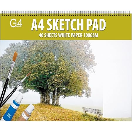 2 Packs of A3 Sketchbook Drawing Paper - Kids Coloring Book and Art ...