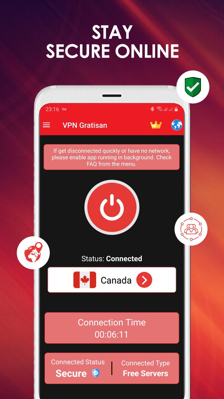VPN Gratisan Super Fast VPN-Amazonアプリストアのアプリ
