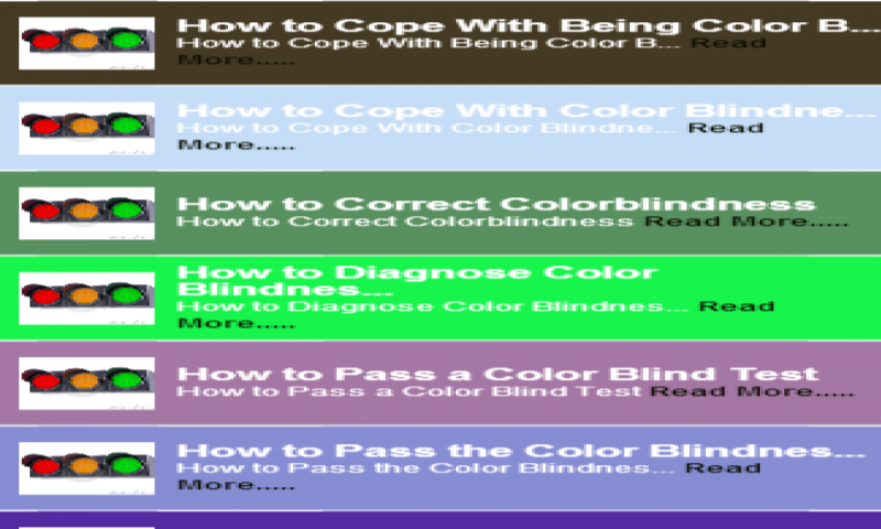 Color Blindness - App on Amazon Appstore