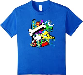 Amazon.com: Stinky Dog Graffiti t-shirt : Clothing, Shoes & Jewelry