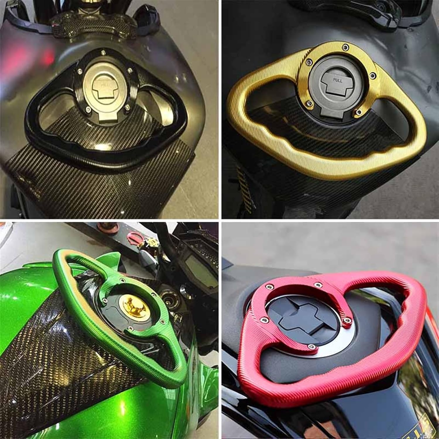 Motorcycle Passenger Handles for Kawasaki Versys 650 Versys 1000 ZZR ...