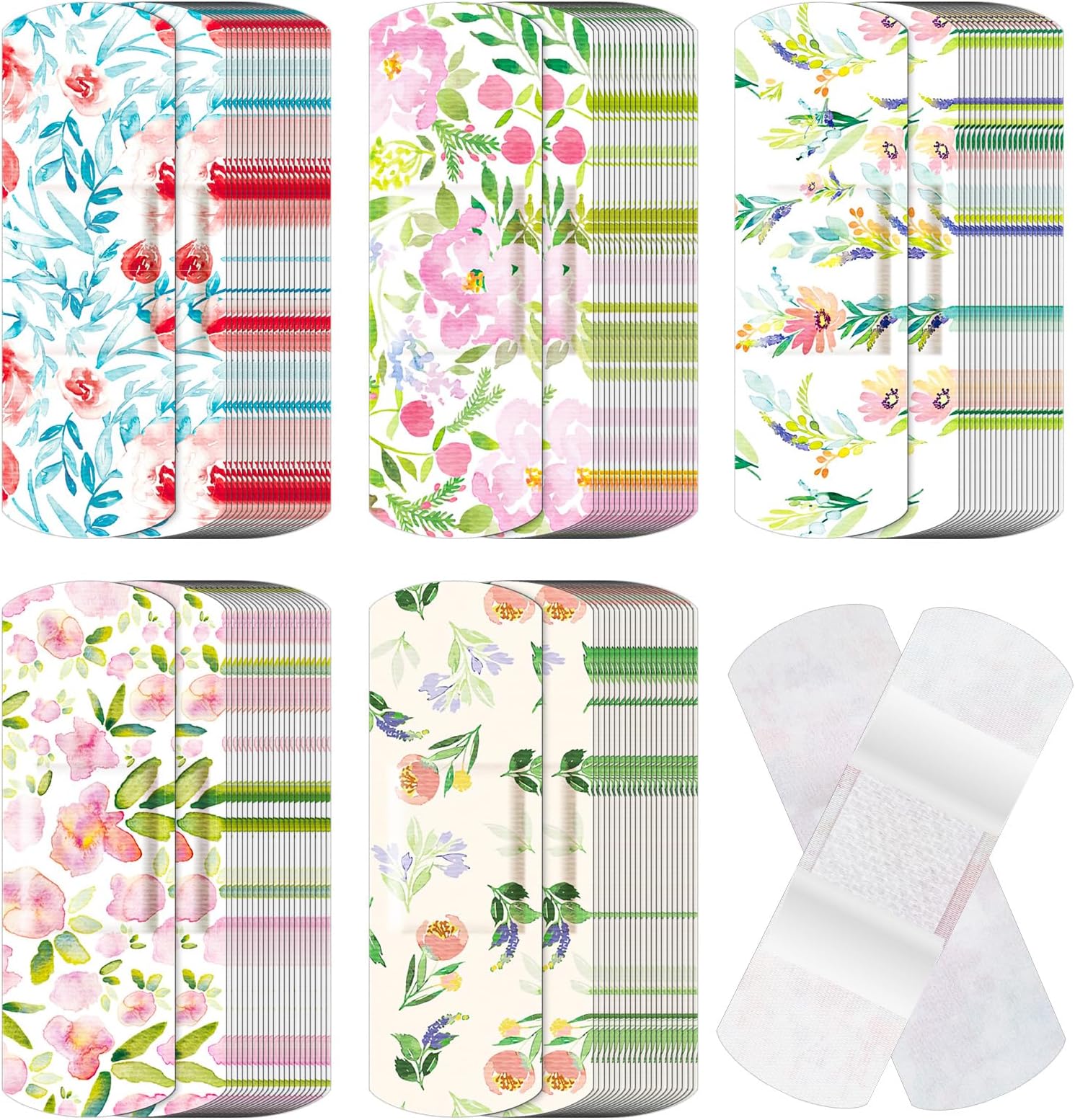 Amazon.com: Glitter Stars and Strips Bandages - 100 per Pack : Health ...