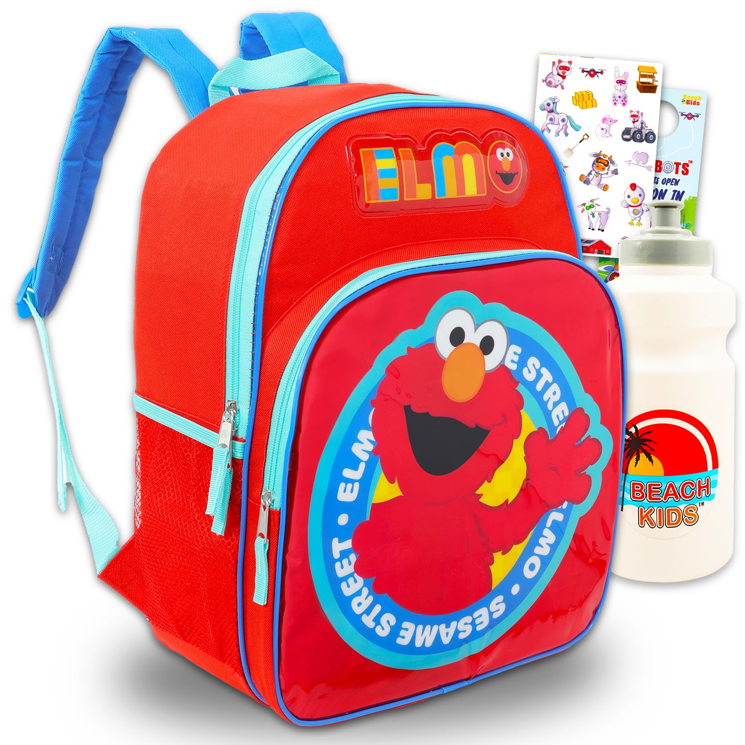 Amazon.com | Sesame Street Backpack for Kids - Bundle with 16” Sesame ...
