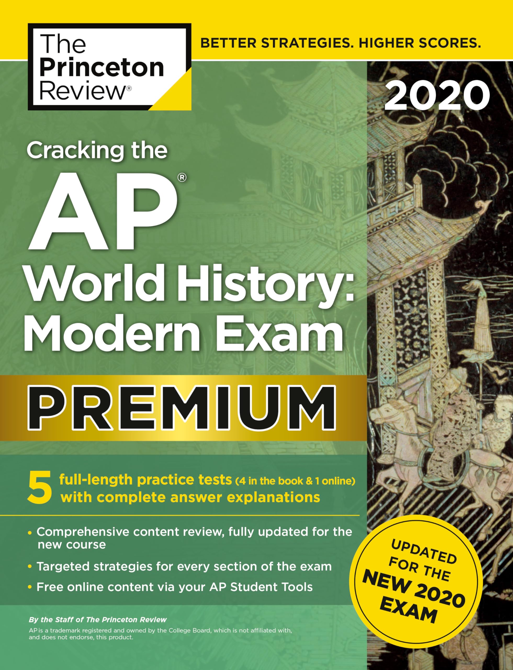 Amazon.com: Cracking the AP World History: Modern Exam 2020, Premium ...