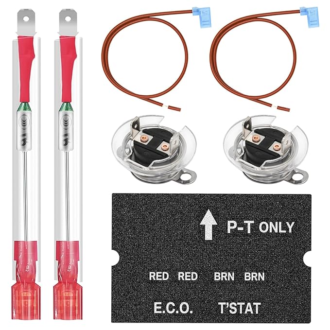 RV Water Heater Thermal Fuse Kit with ECO Thermostat Assembly ...
